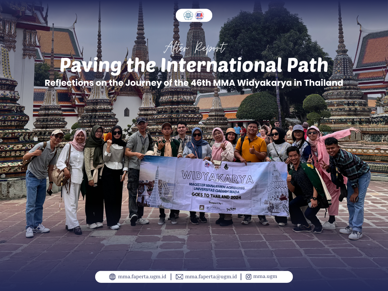 Paving the International Path: Reflections on the Journey of the 46th MMA Widyakarya in Thailand ...